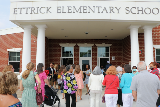 Predominantly African American school body returns to a brand-new ...